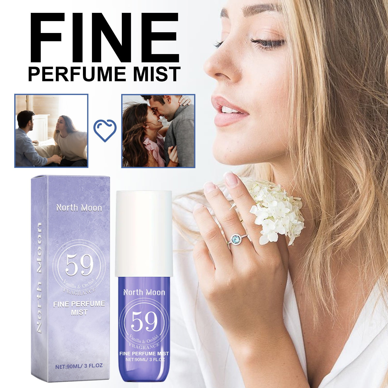 Perfume corporal Vanillaflavor, perfume seductor para mujer, spray de ...