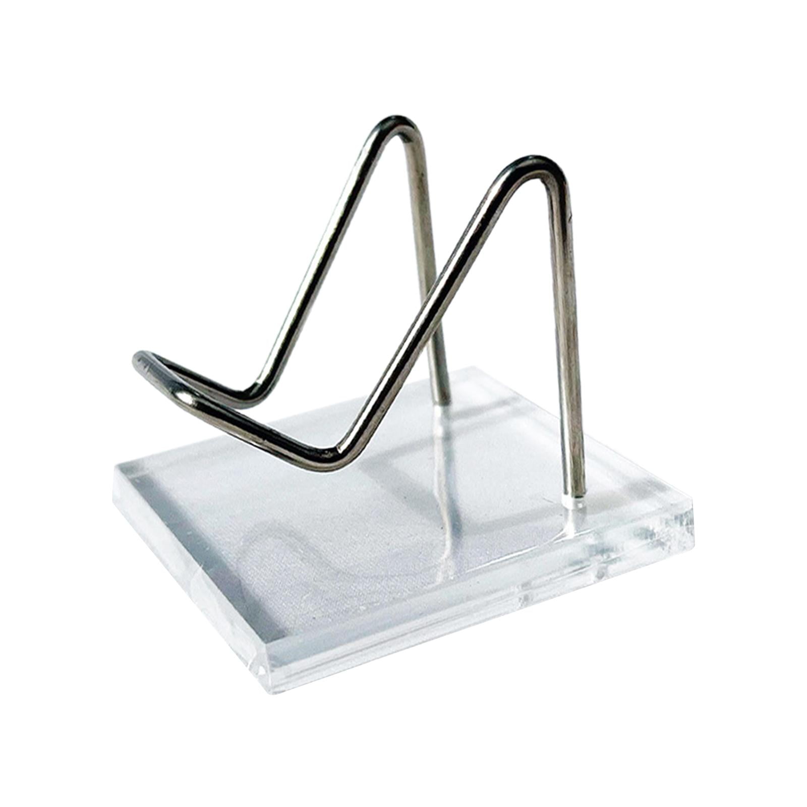 Rocks Display Easel Mini Acrylic Easel Stands Decor Stones Spheres ...