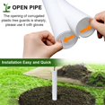 2Pack Tree Trunk Protectors, Sleeve Plant Guard Tube Wraps to Protect ...