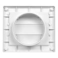 Imperial 4-inch White Louvered, Vent Cap, Square, Household Vent Cover ...