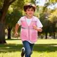 Kid's Safety Vest High Visibility Reflective Traffic Boys Girls Vest Hi ...