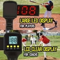 Baseball Radar Gun with Tripod, Speed Radar Gun for Baseball Softball ...
