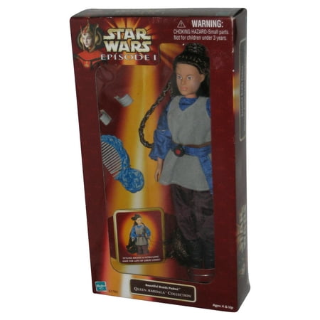 Star Wars Episode I Beautiful Braids Padme (1999) Hasbro Queen Amidala ...