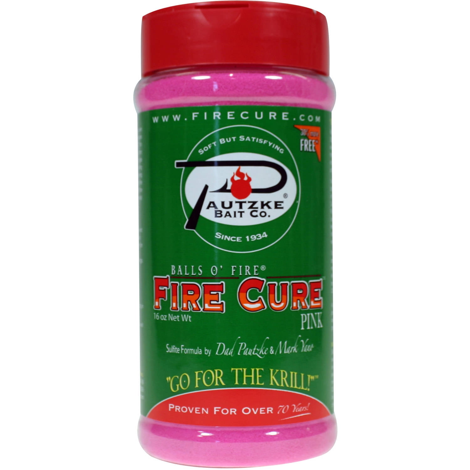 Pautzke Fire Cure – Pink 16 oz - Walmart.com