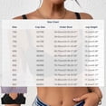Bosfbaoi Solid Color Ribbed Underwire Bralette, Adjustable Strap Full ...