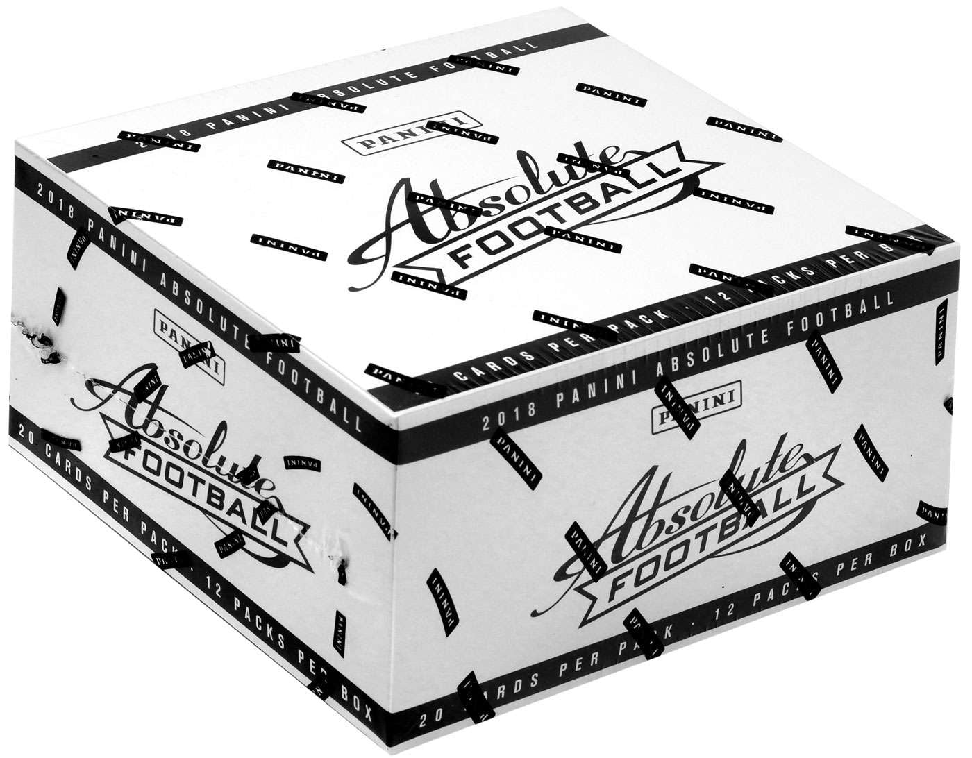 NFL Panini 2018 Absolute Football Trading Card JUMBO Box (12 Packs ...