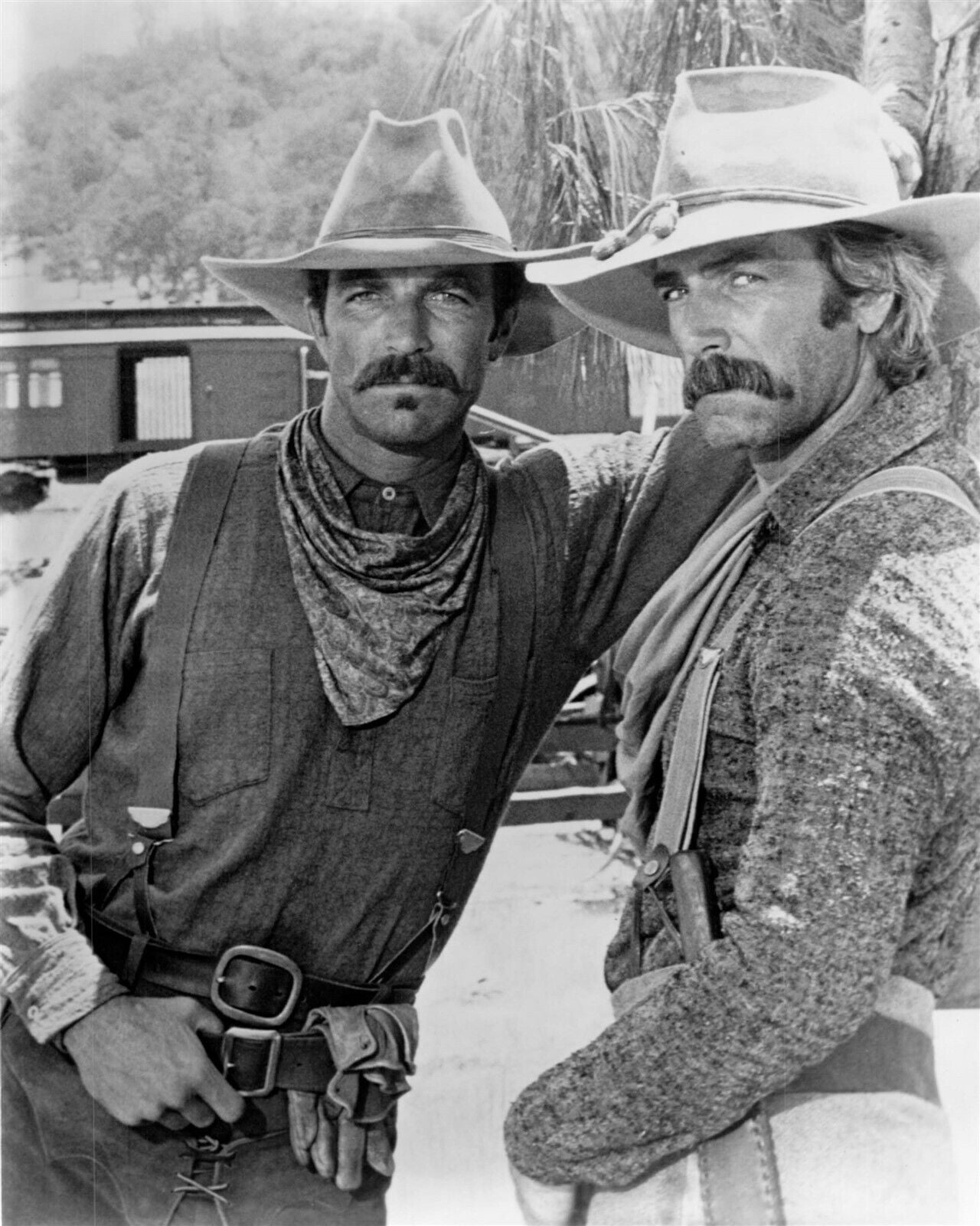 The Shadow Riders 1982 western Tom Selleck as Mac Sam Elliott as Dal ...