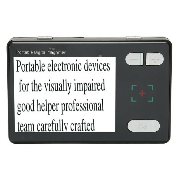 Portable Digital Magnifier,Digital Loupe Reading Aids,2X-32X Zoom 3.5 ...