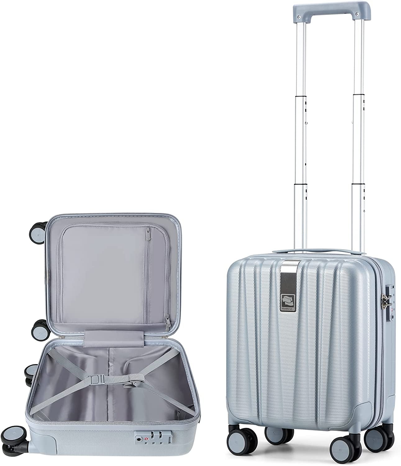 Hanke Underseat luggage,14 Inch Mini Carry On Luggage Lightweight ...
