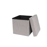Mainstays Collapsible Storage Ottoman, Gray - Walmart.com