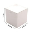 Efavormart 100 pcs of 3x3x3 Blush Favor Candy Box for Candy Treat Gift ...