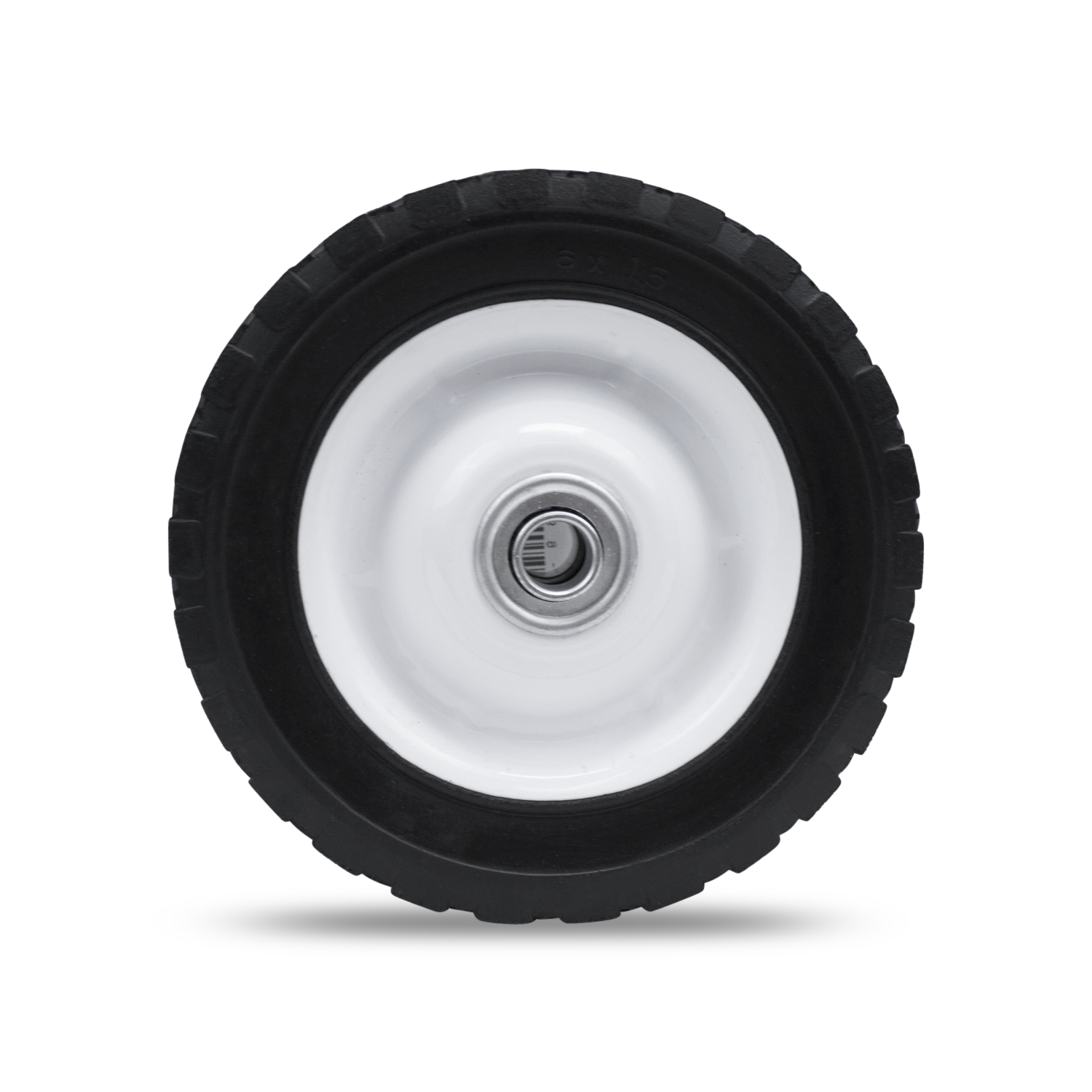 Universal Round Wheel OD: 6 Width: 1.5 ID: 1/2" - Walmart.com