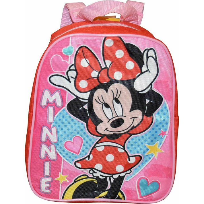 Disney Minnie Mouse 10" Mini Backpack ( Red&Pink ) - Walmart.com
