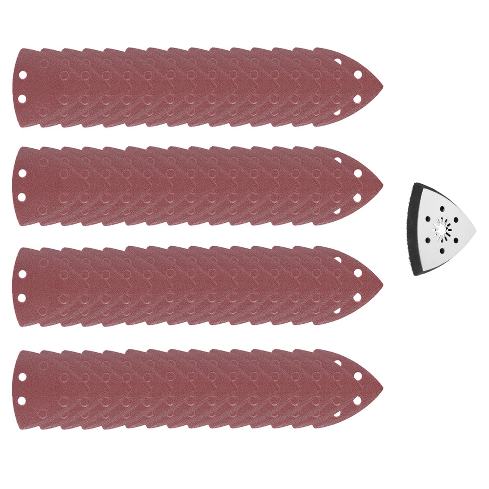 Click here for Gashomeca Sanding Pad 61pcs 90mm 6 Holes Triangle... prices