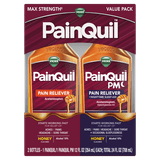 Vicks PainQuil Pain Relief and Nighttime Sleep Aid Liquids ...