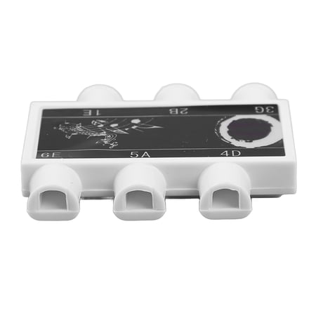 Guitar String Pitch Pipe, 6 Tones Small Tuning Pitch Pipe Black Sticker ...
