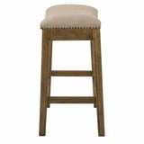 Free Shipping! New Ridge Home Goods 25" Saddle Style Wood Counter ...