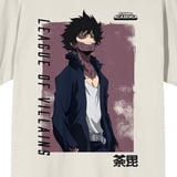 My Hero Academia Dabi Distressed Box Crew Neck Short Sleeve Tofu Men's ...