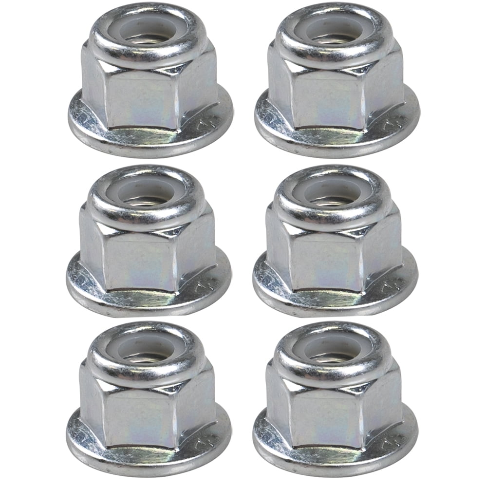 John Deere 6-PACK Original Equipment Lock Nut - 14M7397 - Walmart.com
