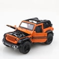 1/36 scale diecast off-road car, 4 doors openable toy car, metal ...