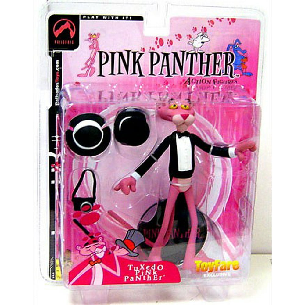 40th Anniversary Pink Panther Action Figure [Black Tuxedo] - Walmart ...