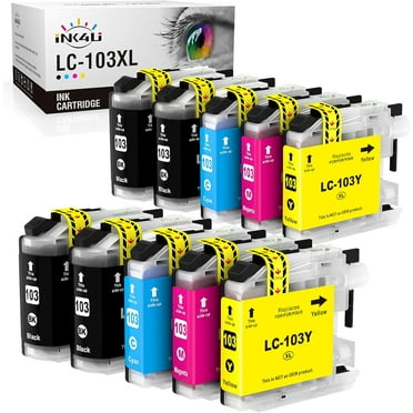 L-ink Compatible Ink Cartridge Set LC203 (LC-203) (Black x4, Cyan x2 ...