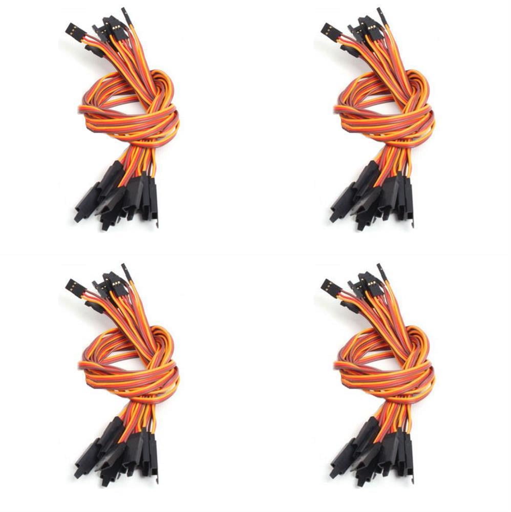 HobbyFlip 15CM Servo Lead Extension (JR) 26AWG Servo Connector Wire ...