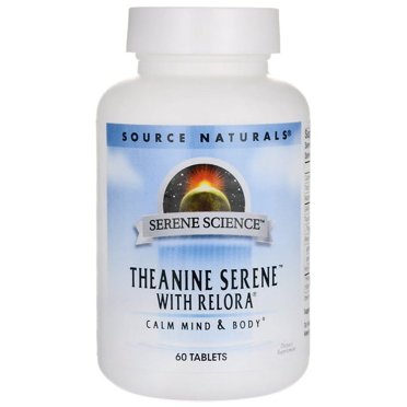 Source Naturals Theanine Serene with Relora Tablets, 30 Ct - Walmart.com