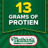 Nathan's Famous Colossal Quarter Pound Beef Franks, 32 oz - Walmart.com