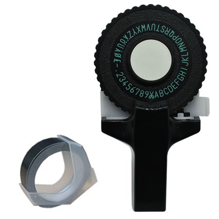 Manual DIY Plastic Lettering Machine Embossing Typewriter 3D Mini Label ...