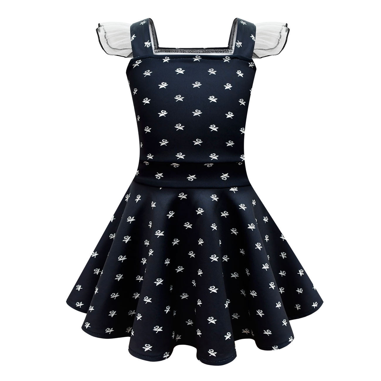 SUEE Girls Wednesday Costumes Dress for Girls Princess Halloween ...