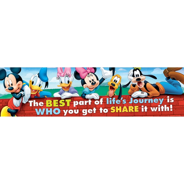 Mickey Mouse Name Banner