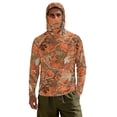 Bulopur Camo Hunting Branch Men’s Fishing Hoodie with Breathable Face ...