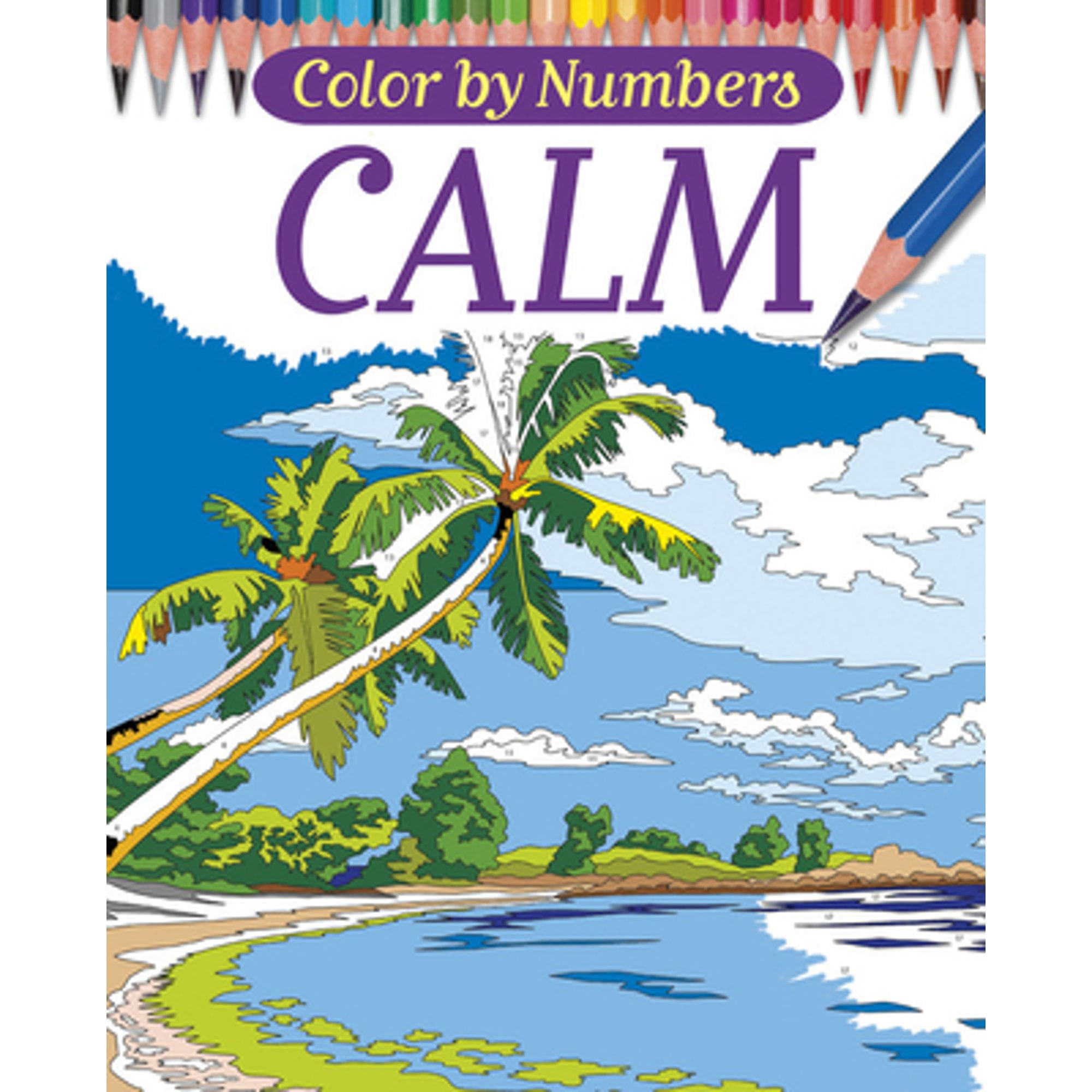 Pre-Owned Color by Numbers - Calm (Paperback) 0785834095 9780785834090 ...