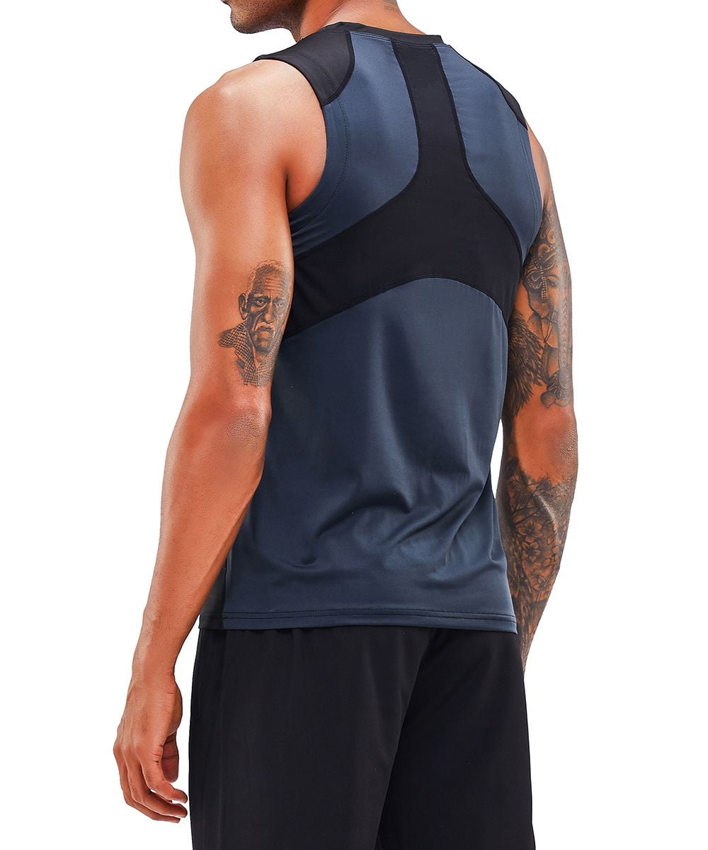 Men's Tank Tops Quick Dry Workout Swim Beach Shirts Sleeveless Shirts ...