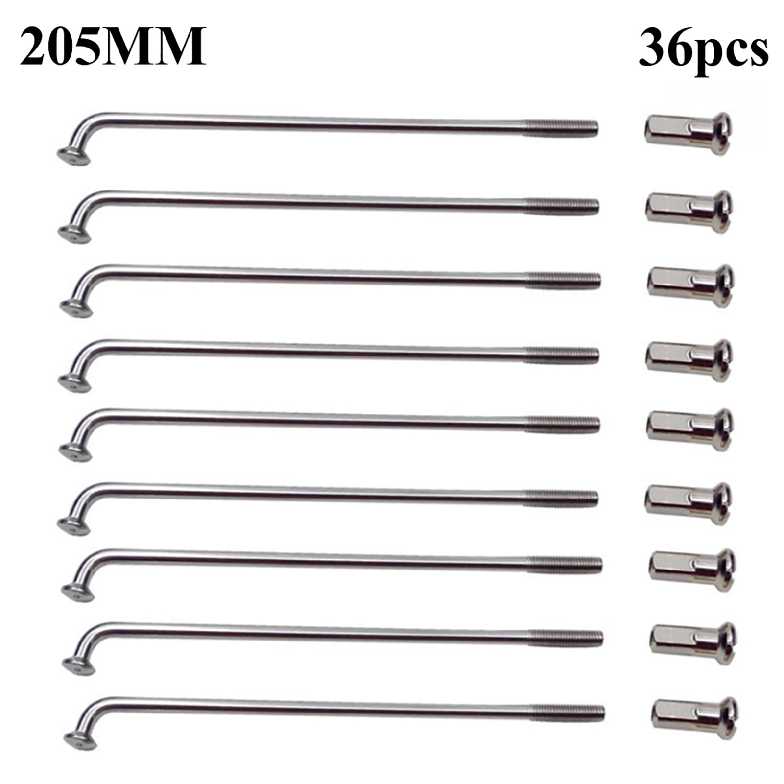 36Pcs Bicycle Spokes Long Lasting Muti-Function Lightweight Mountain ...