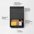 Adoorn Package Delivery Boxes for Outside, Small 36 x 20.5 x 15 (HxWxD ...
