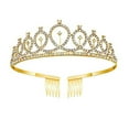 5 Pieces Birthday Accessories, Include Birthday Queen Sash,Tiara ...