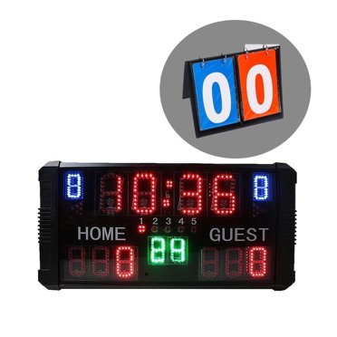 All Sport Portable LED Digital Electronic Scoreboard for Indoor/Outdoor ...