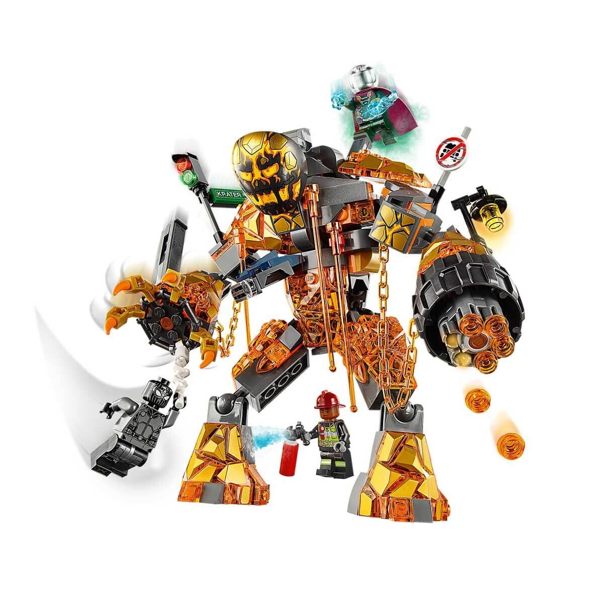 Click here for Lego Marvel Super Heroes Molten Man Battle 76128 prices