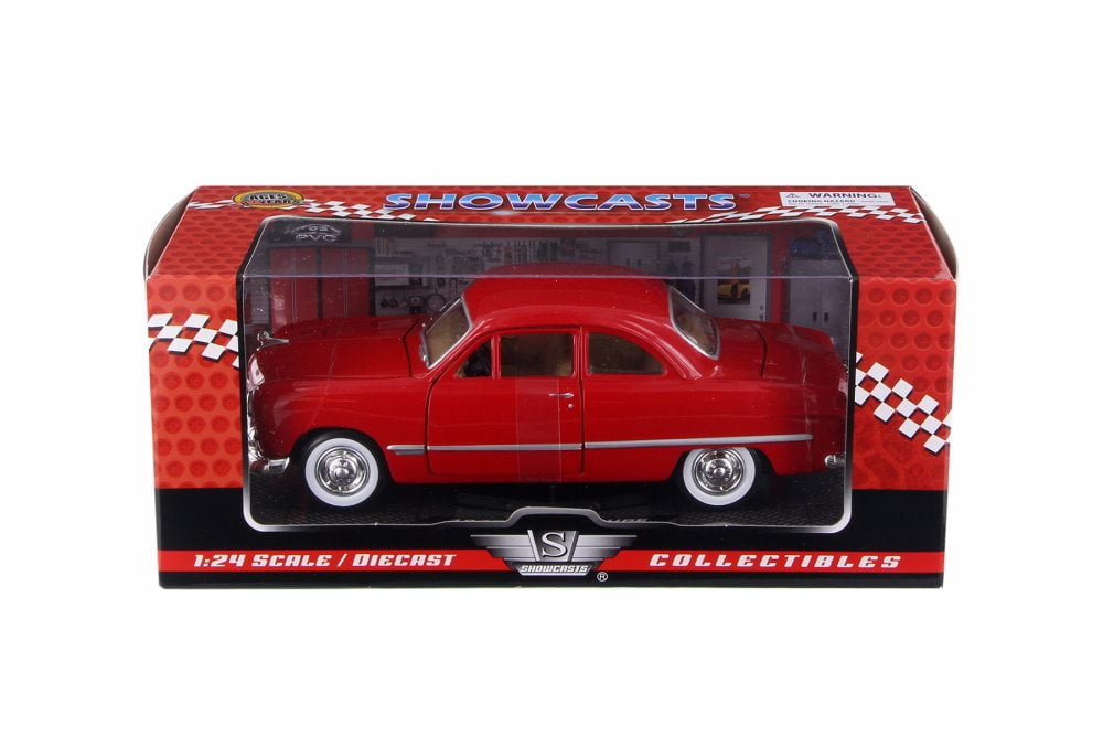 1949 Ford Coupe Hard Top, Red - Motor Max 73213AC/R - 1/24 Scale ...