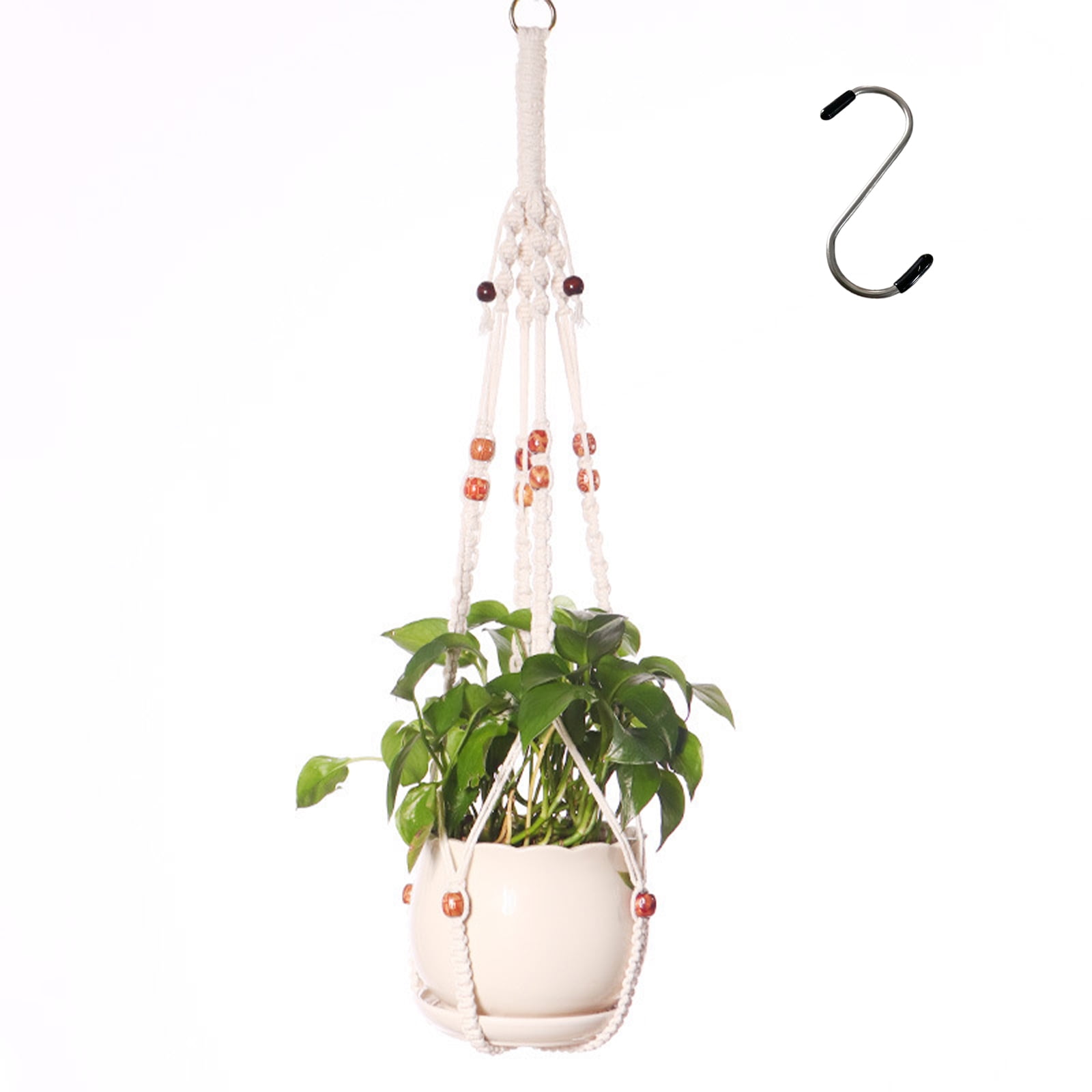 Jaspee Cotton Rope, Hemp Rope, Woven Flower Pot, Hanging Rope, Hanging ...