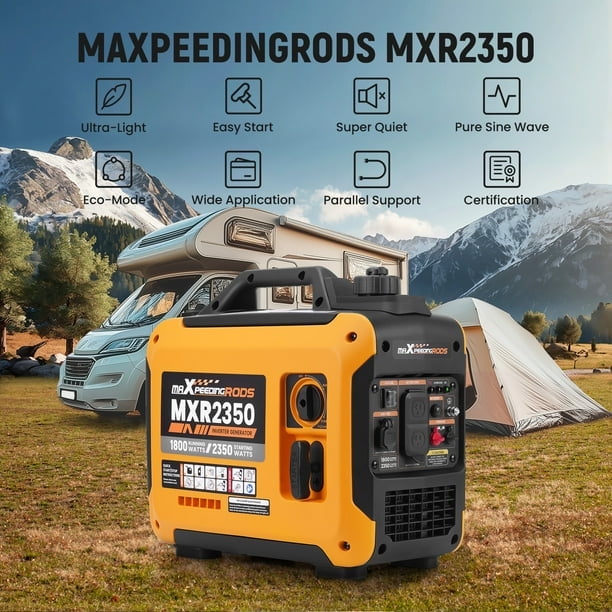 Click here for Maxpeedingrods 2350w Gasoline Generator Portable L... prices