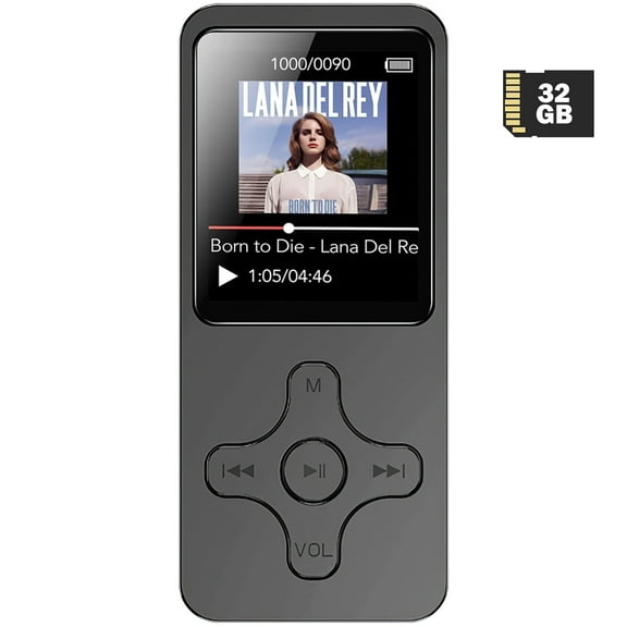 RUIZU 16GB MP3 Player for Kids, Cartoon Panda Portable Music Player ...