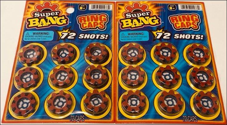 JA-RU Super Bang 8 shot Ring Caps Refill 432 Shots 72 Shots Per Pack ...