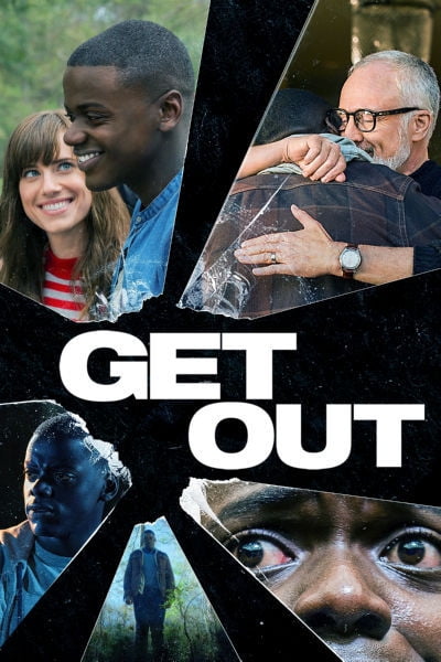 Get Out Movie Poster 24in x 36in Art Poster 24x36 Multi-Color Square ...