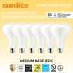 Sunlite LED G16.5 Light Bulb, 5 Watts (40W Equivalent), Candelabra E12 Base, Dimmable, Frost ...