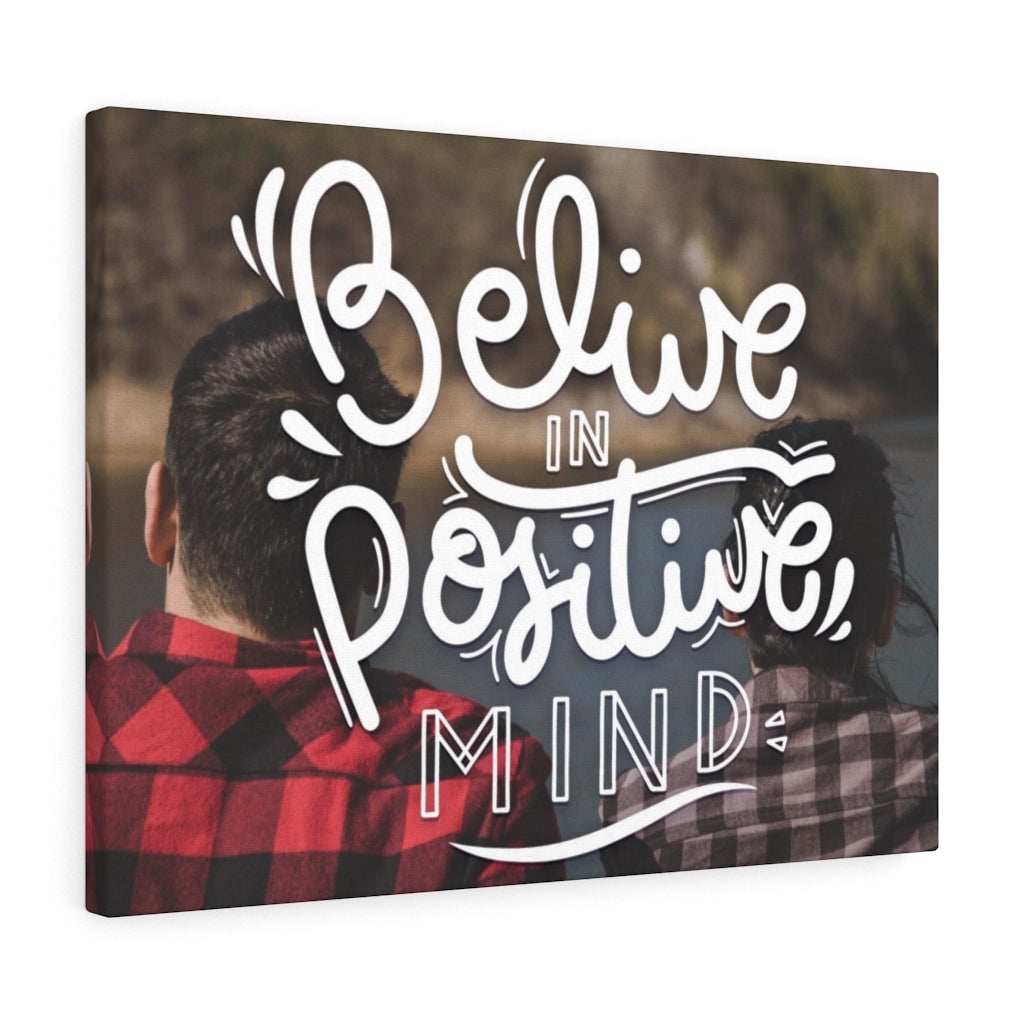 Inspirational Wall Art Believe In Positive Mind Wall Art Motivational ...