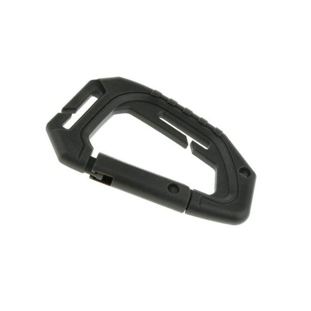 Heavy Duty Plastic Carabiner Clip Snap Hook Spring Loaded Carabina ...