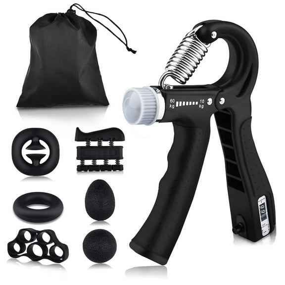 CIYISON Hand Strengthener Grip Rings Hand Exercisers Silicone Squeezer ...